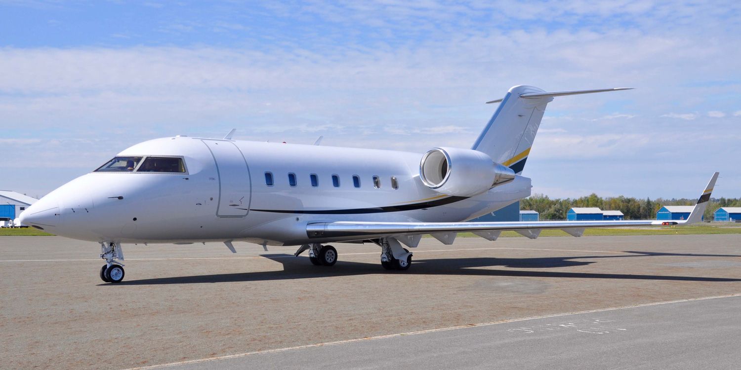 100th Bombardier Challenger retrofitted at Flying Colours Corp ...