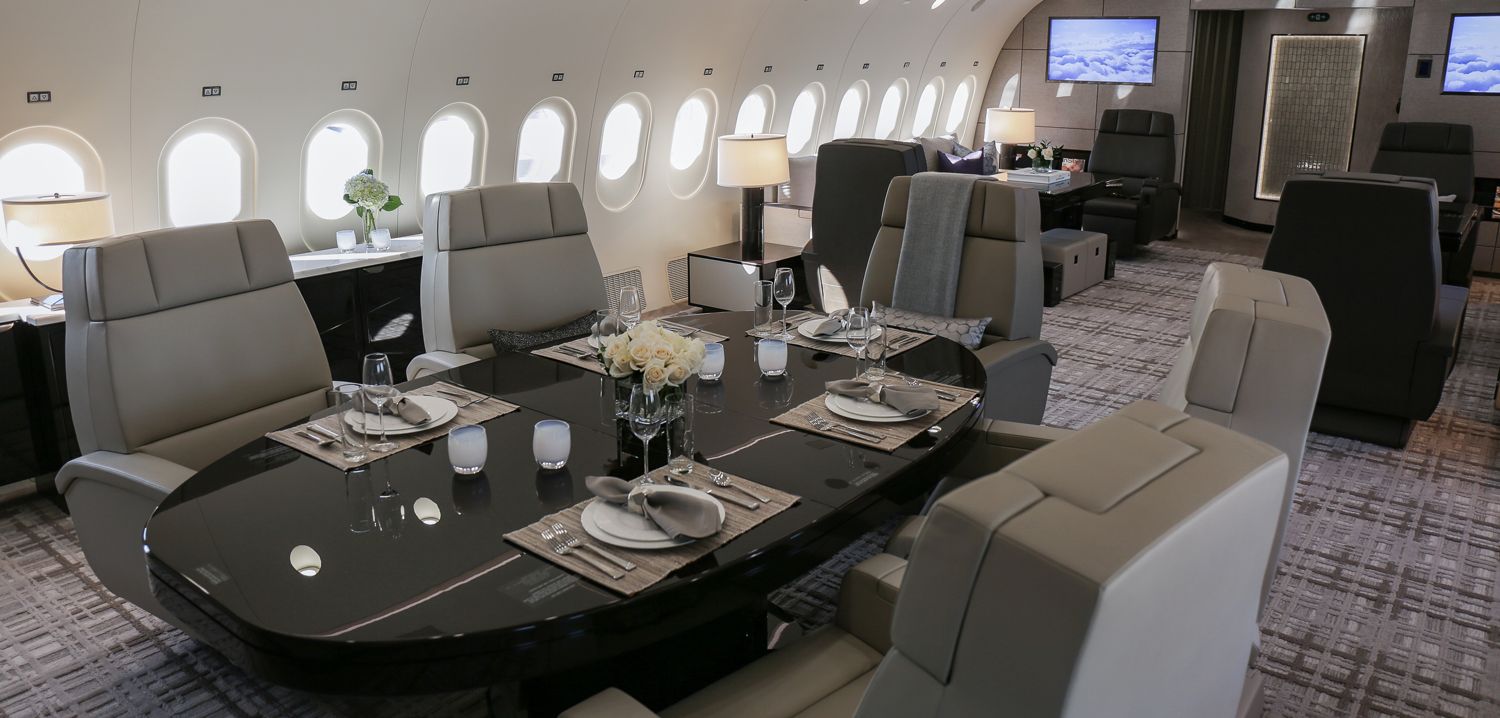 Second VVIP BBJ 787-8 interior delivered by Greenpoint | Business Jet ...