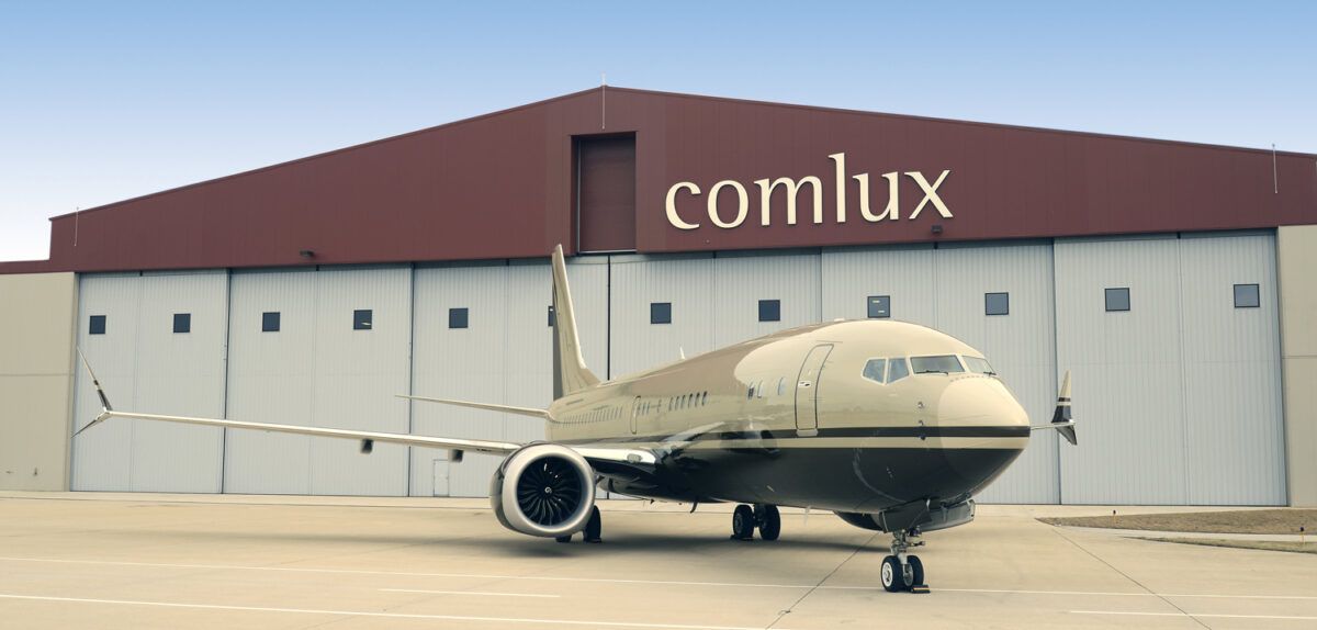 First BBJ Max 8 completion underway at Comlux | Business Jet Interiors