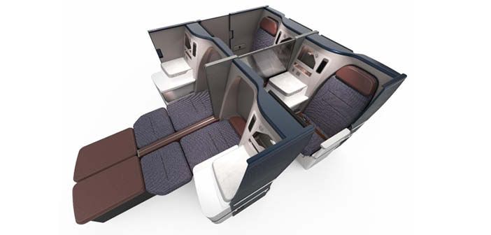 Business-class seat concept revealed by Jamco | Business Jet Interiors