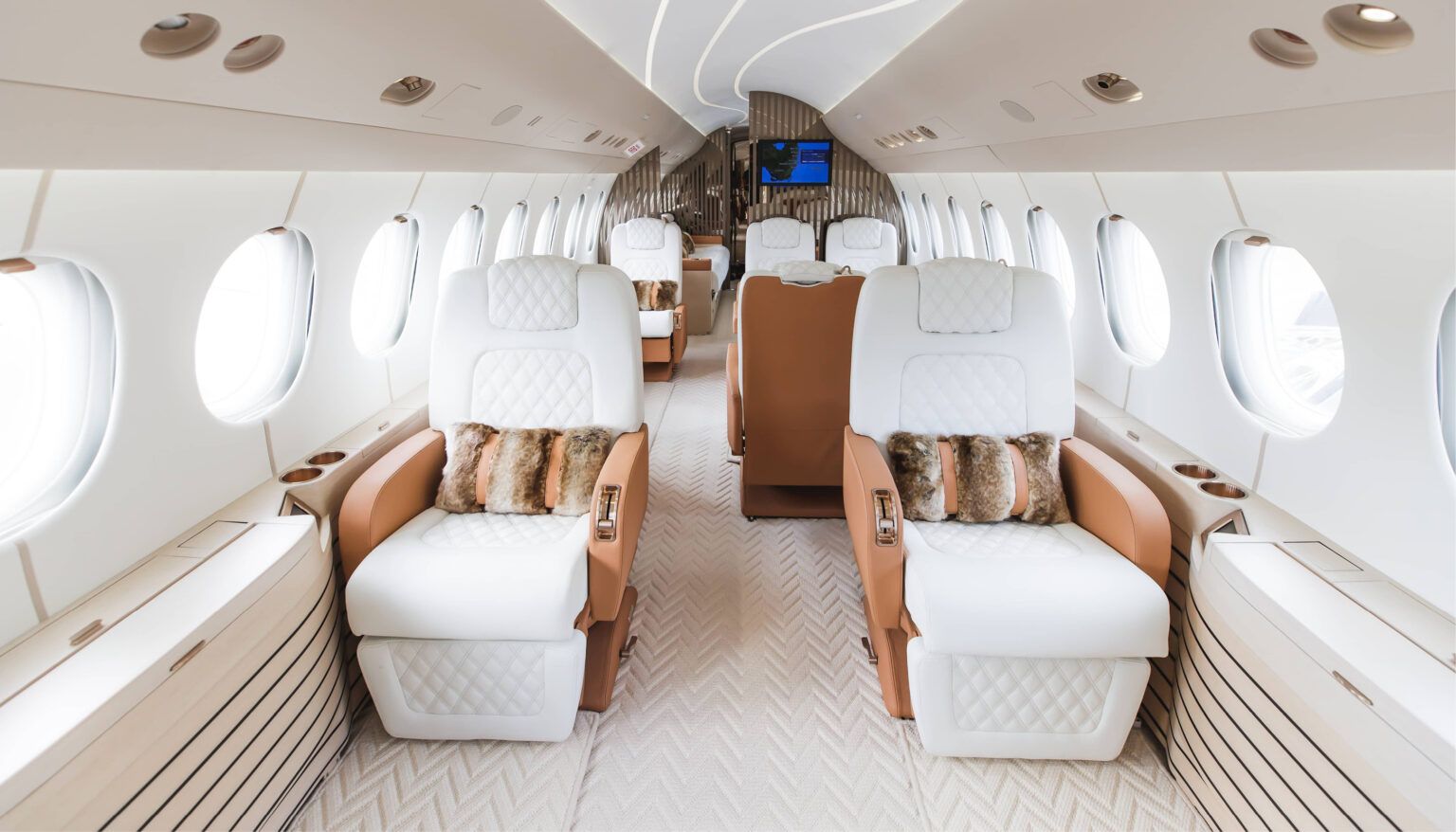 Refurbished Falcon 7X unveiled by VIP Completions and ARRCC | Business ...