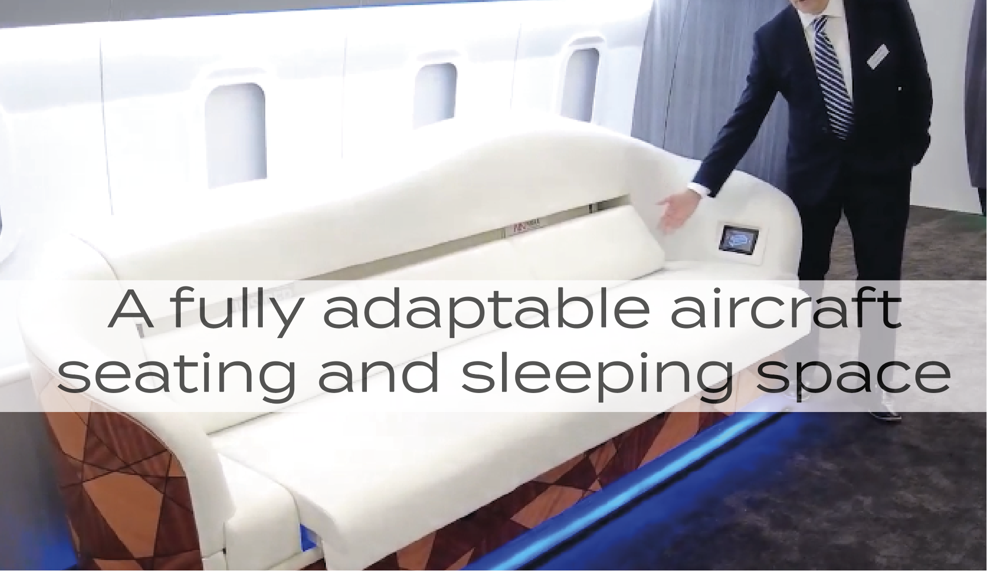 VIDEO: A new business jet divan design by Collins Aerospace | Business ...