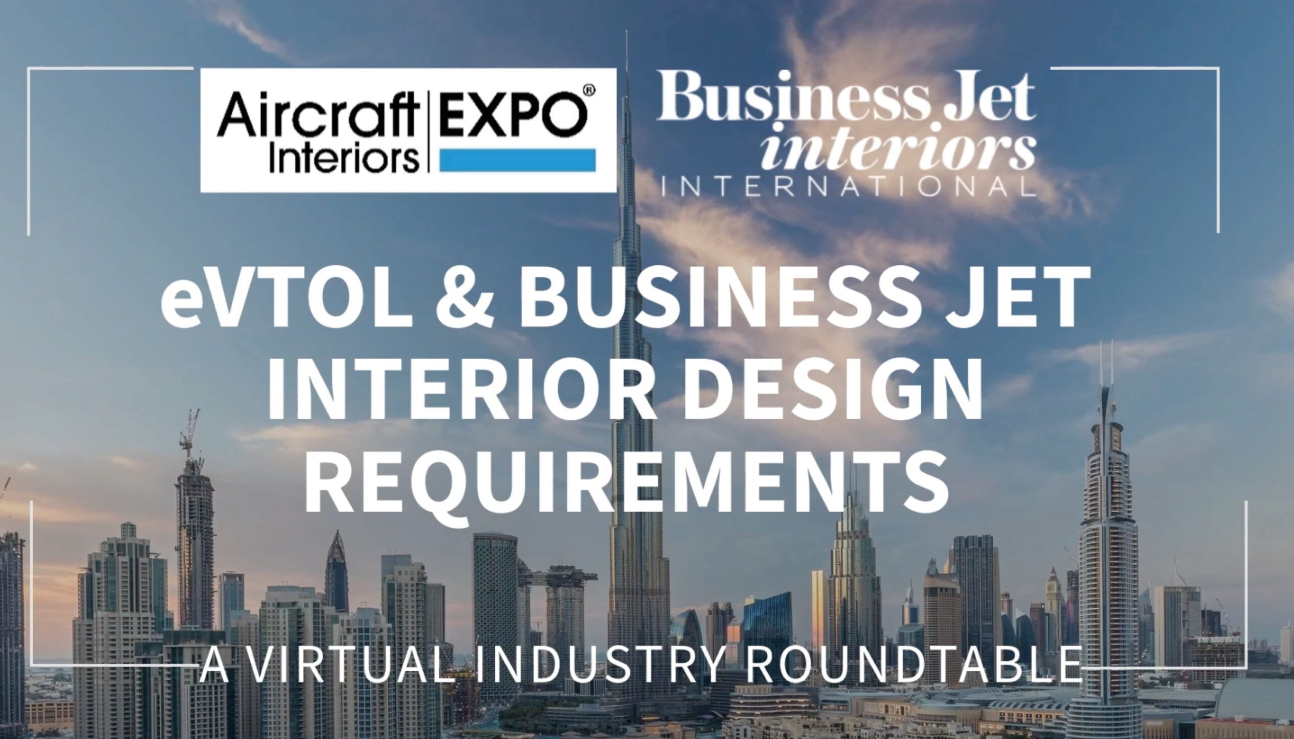 AIX and BJI roundtable: eVTOL and business jet interior design ...