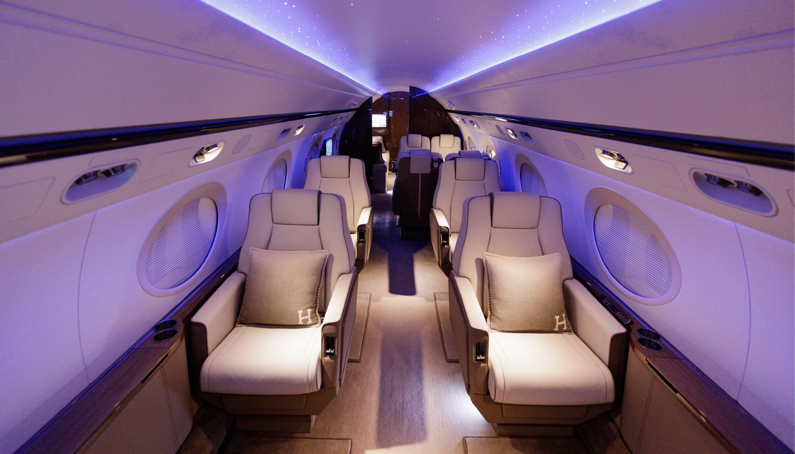 Gulfstream G550 refurbished in eight weeks | Business Jet Interiors