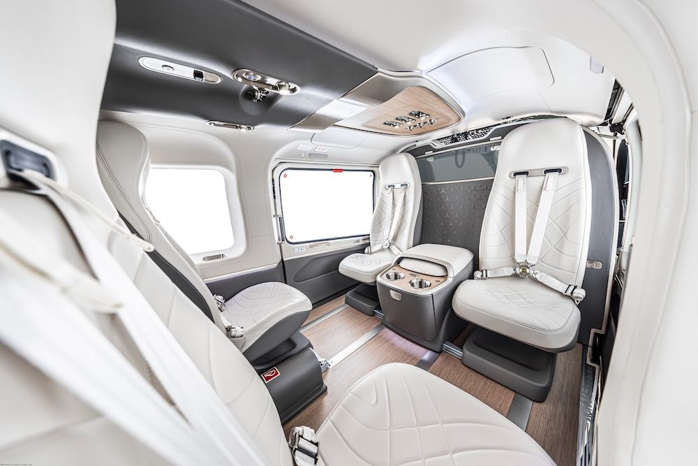 ACH145 Mercedes-Benz Edition helicopter unveiled | Business Jet Interiors